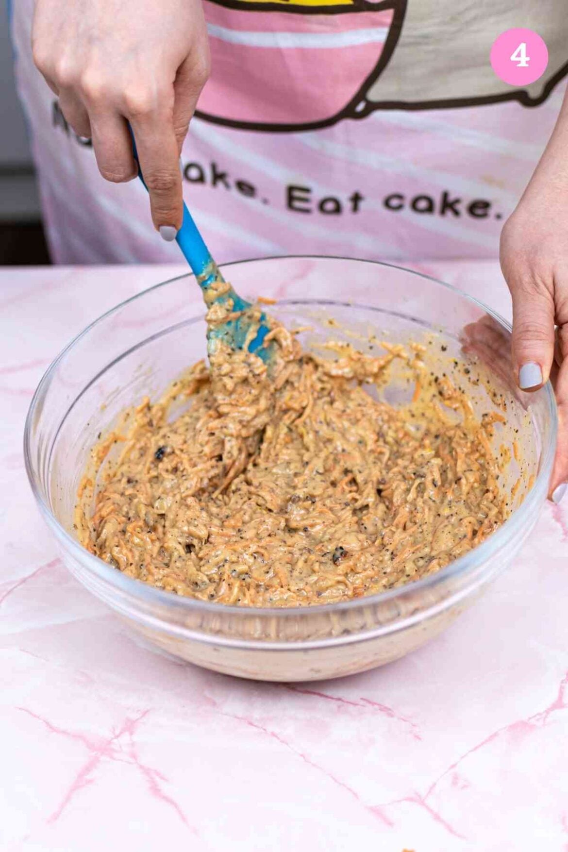 Double Layer Carrot Cake with Caramelised Walnuts - SugarYums