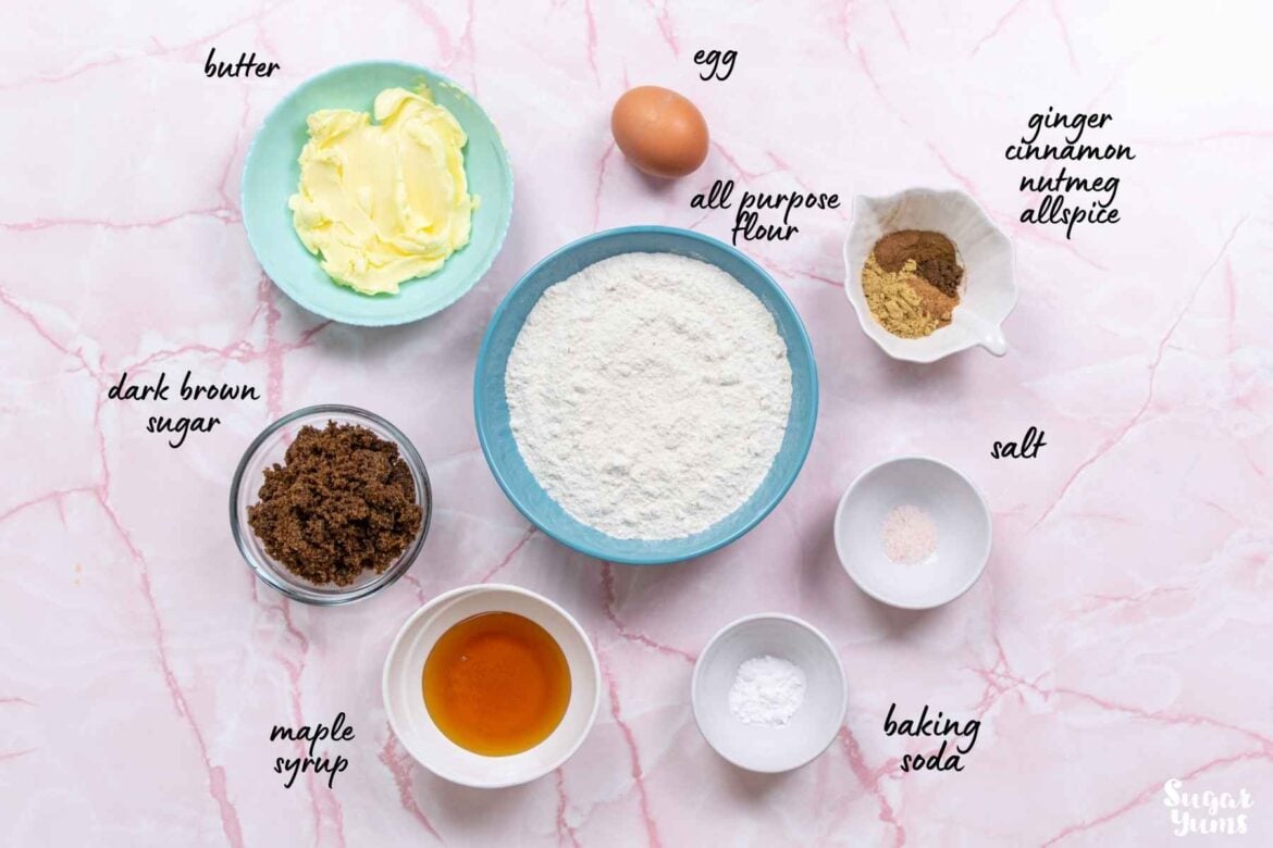 Gingerbread Cookies Without Molasses - SugarYums