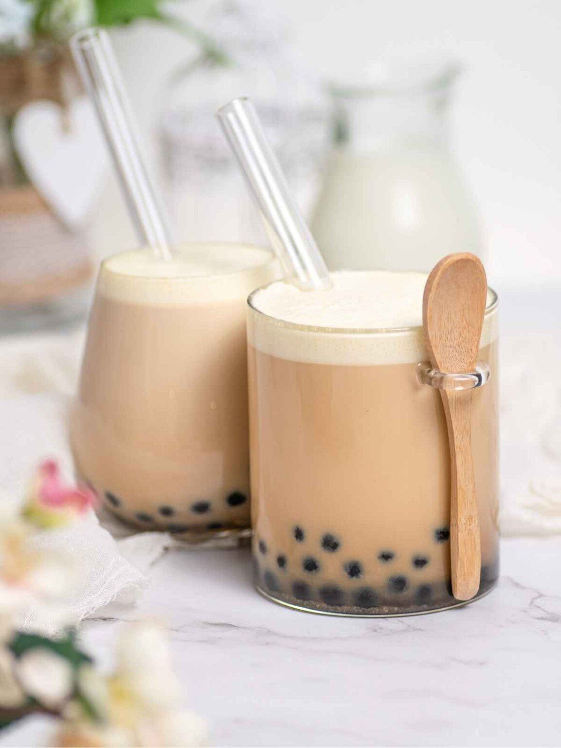 Okinawa Milk Tea (Authentic Recipe) - SugarYums