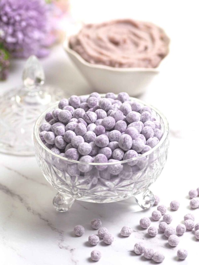 Taro Milk Tea from scratch - SugarYums