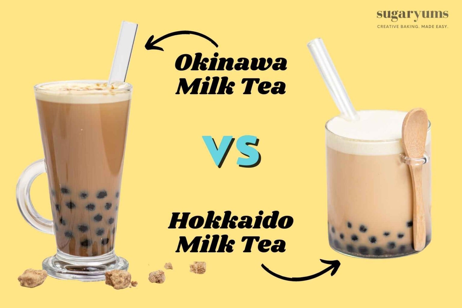 Okinawa Milk Tea (Authentic Recipe) - SugarYums