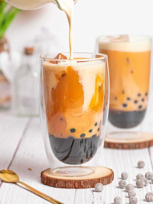 Strawberry Milk Tea: Homemade from scratch