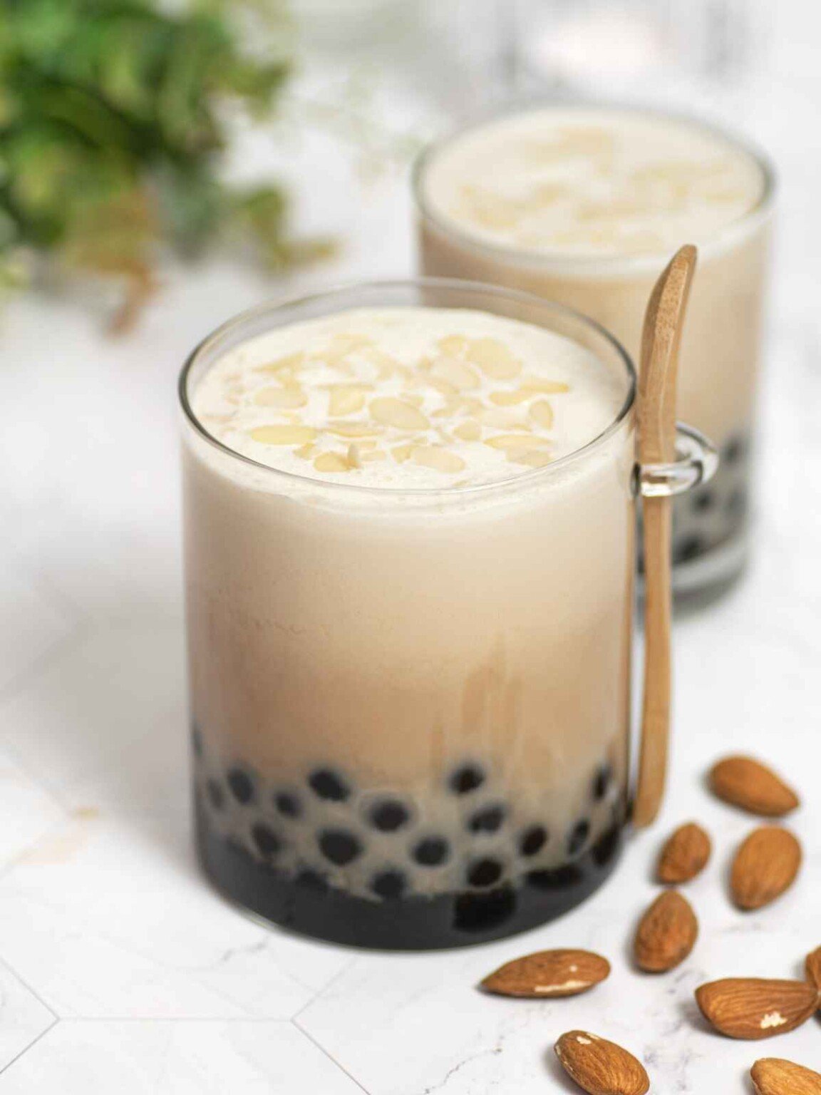 Floral Jasmine Milk Tea (Jasmine Bubble Tea)