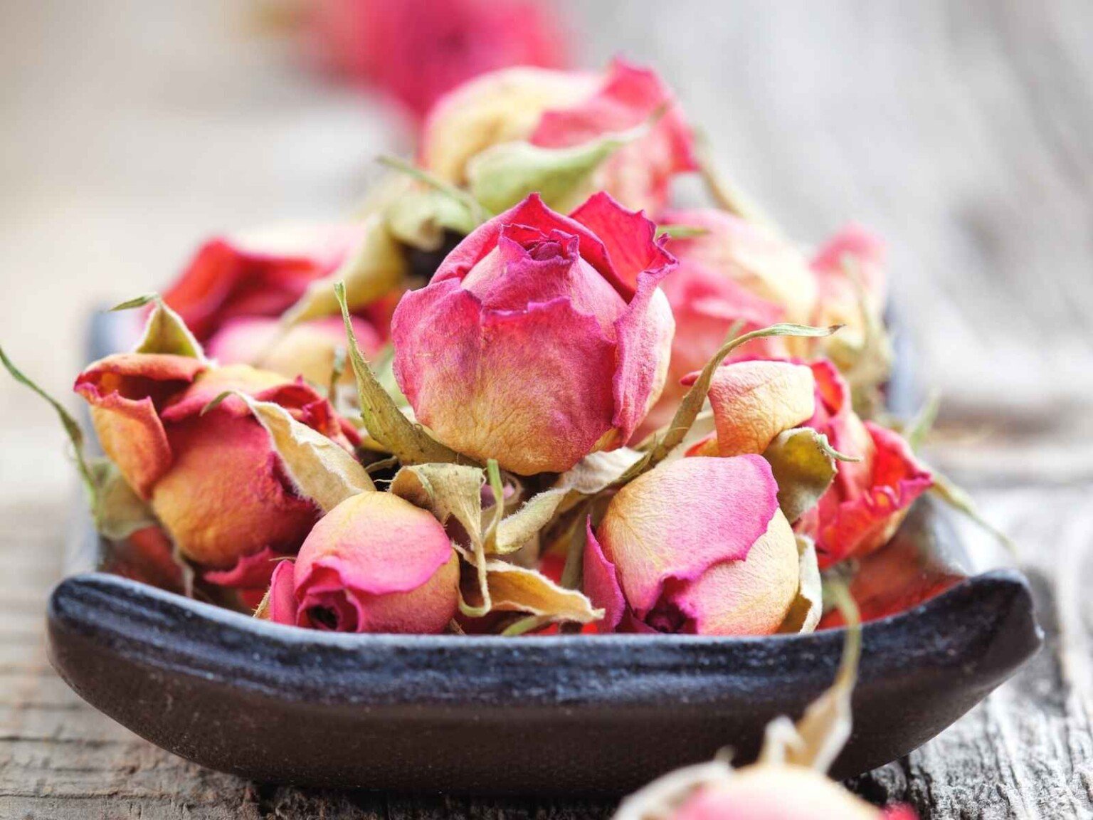 Homemade Rose Simple Syrup made with real roses