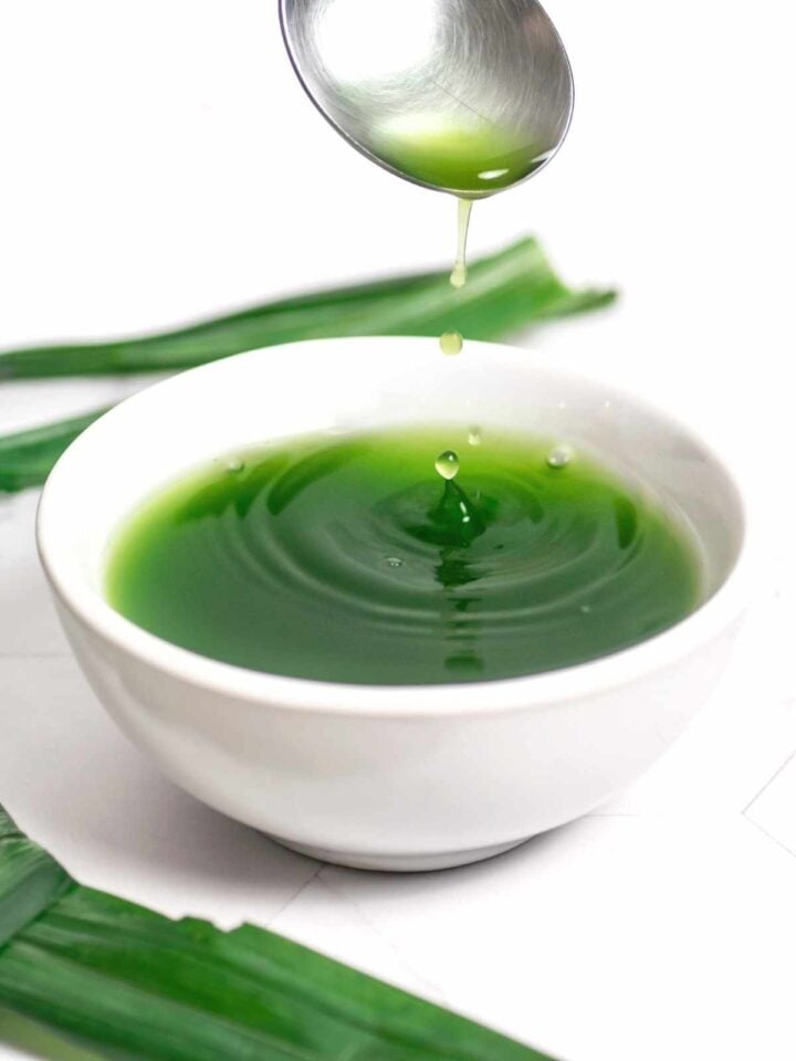 How to make Pandan Extract from scratch - SugarYums