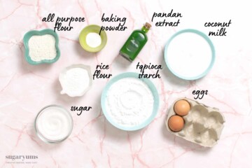 Pandan Waffle Recipe (Bánh Kẹp Lá Dứa) - SugarYums