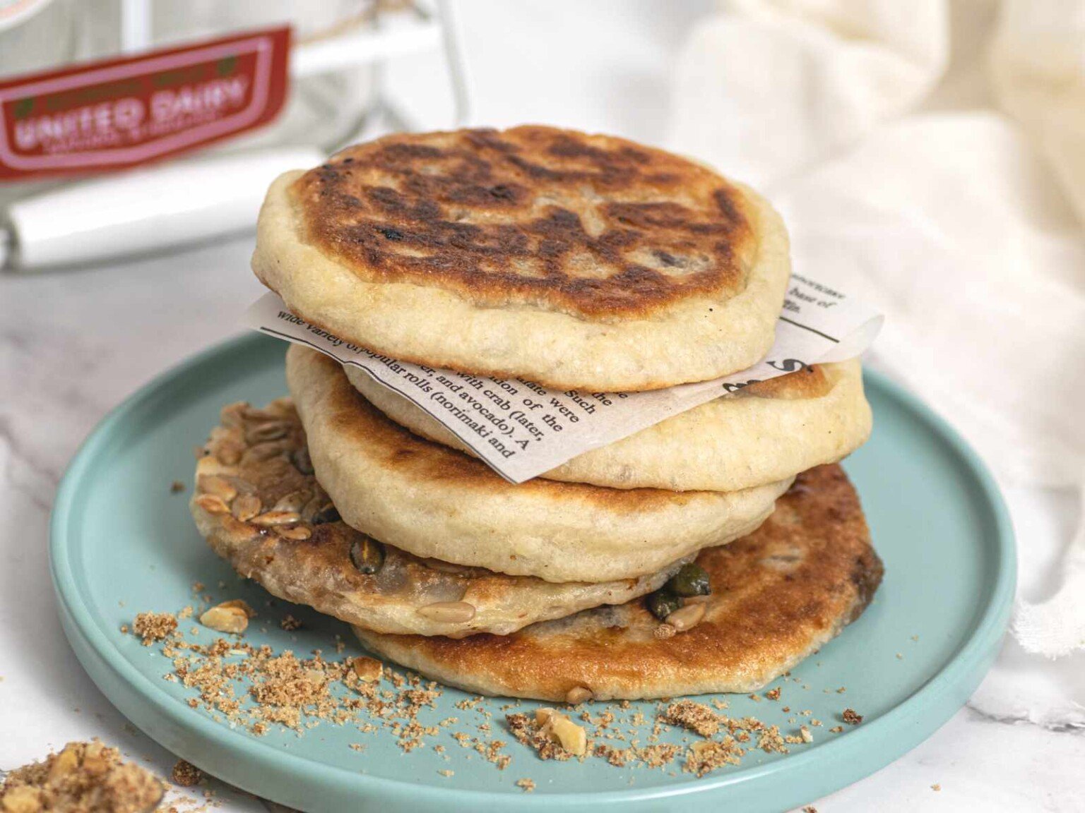 Hotteok: Korean Sweet Pancake (호떡) - SugarYums