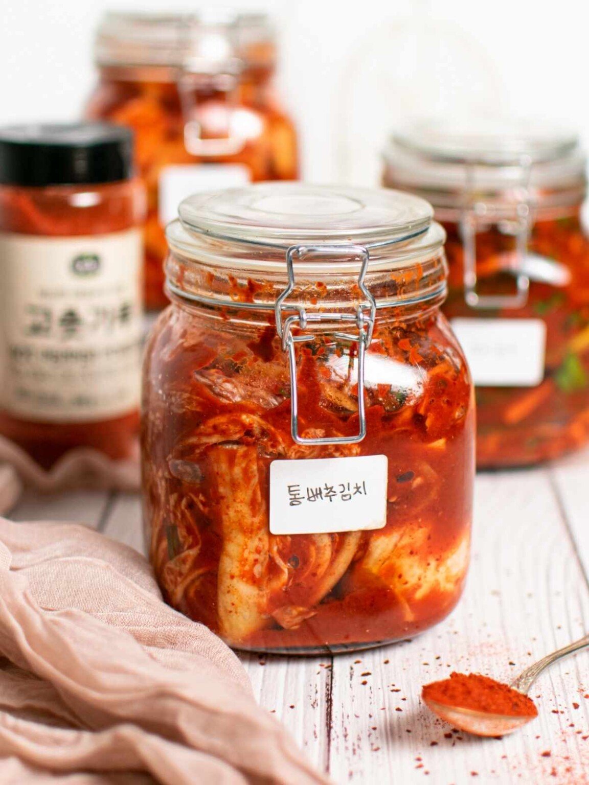 Full Guide: Authentic Cabbage Kimchi Recipe (배추김치) - SugarYums