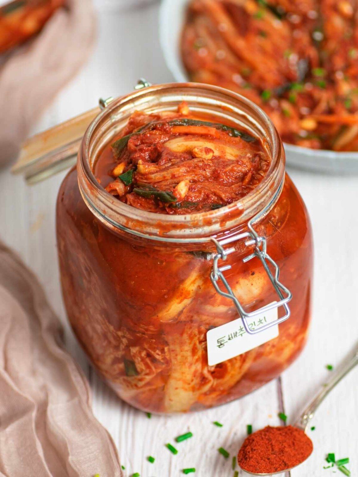 Full Guide: Authentic Cabbage Kimchi Recipe (배추김치) - SugarYums