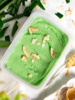 Pandan Ice Cream with Real Pandan and Coconut Milk - SugarYums