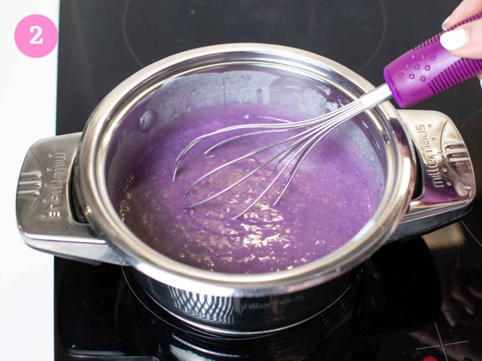 Natural Homemade Ube Ice Cream (Purple Yam) - SugarYums