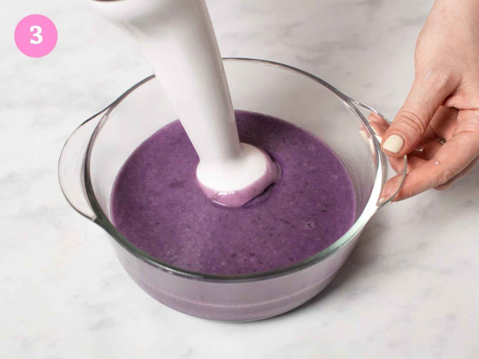 Natural Homemade Ube Ice Cream (Purple Yam) - SugarYums