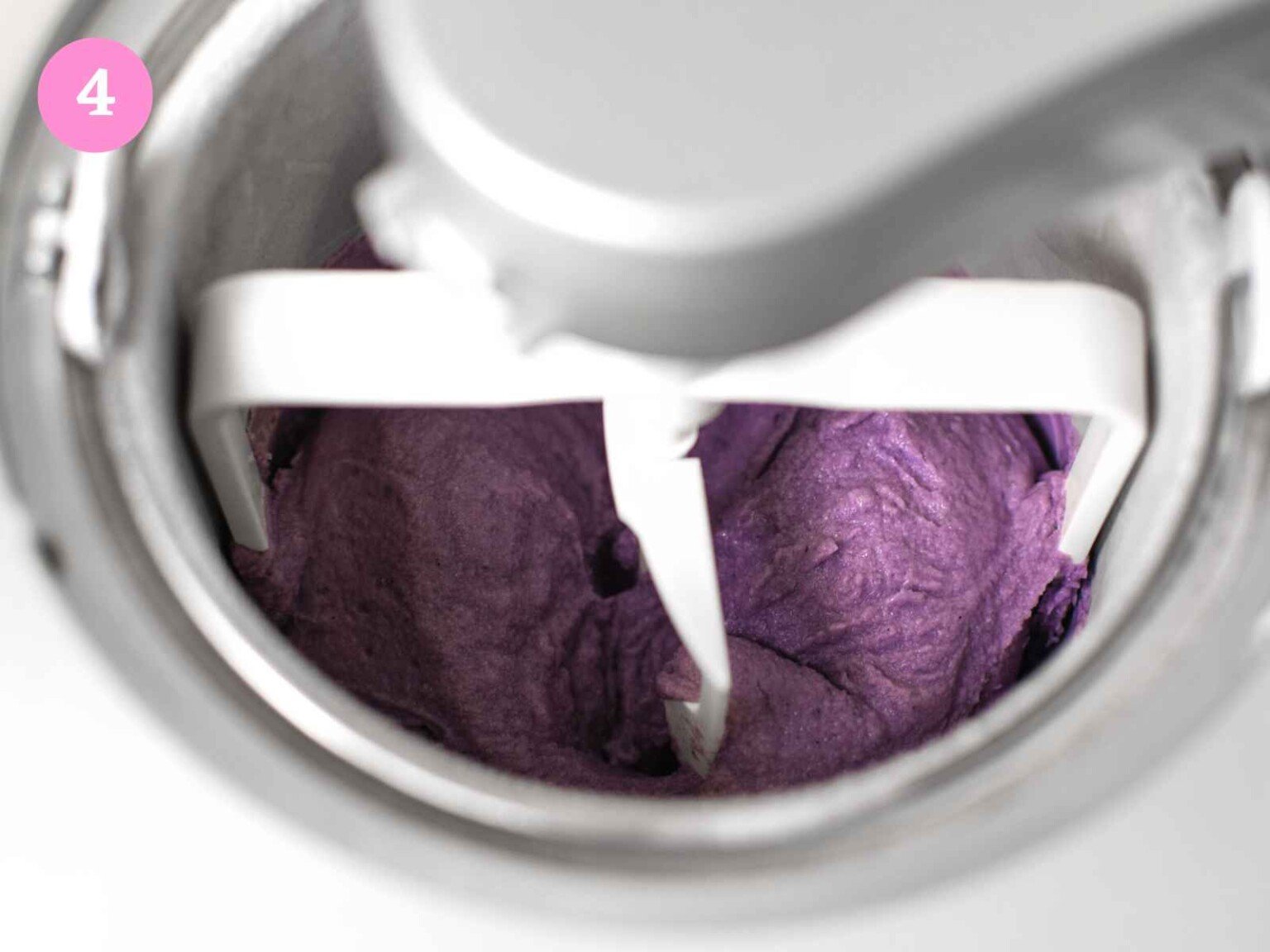 Natural Homemade Ube Ice Cream (Purple Yam) - SugarYums