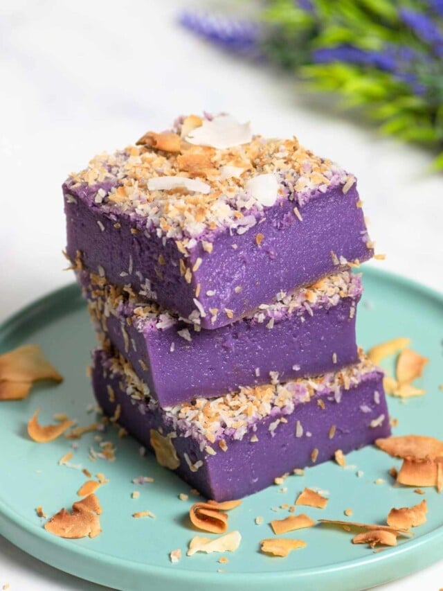 Rich and Chewy Chocolate Butter Mochi Cake - SugarYums