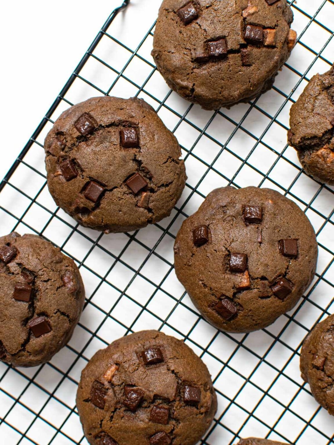 Japanese Hojicha Cookies with Dark Chocolate Chips - SugarYums