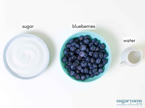 Homemade Blueberry Simple Syrup - Perfect For Drinks - SugarYums