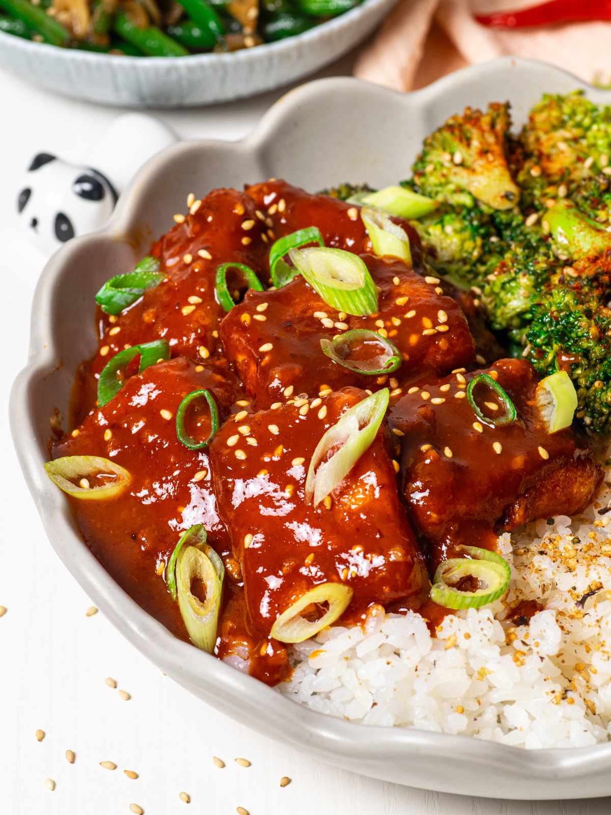 Sweet & Spicy Korean Gochujang Chicken (고추장치킨) - SugarYums